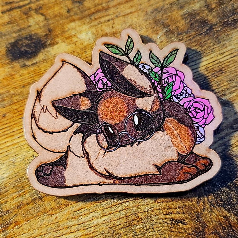 Eevee Velcro Leather Patch Pokemon - Gem